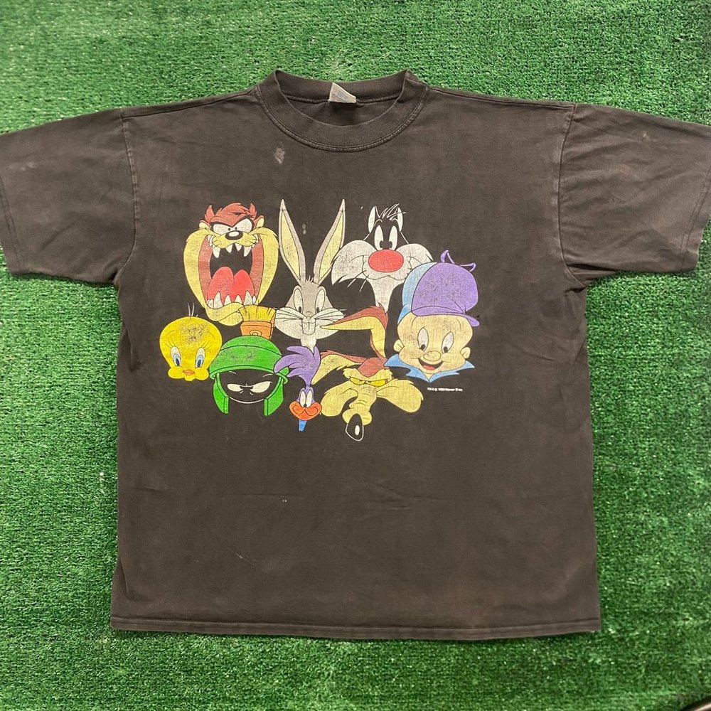 Looney Tunes Vintage 90s Cartoon T-Shirt - Gem